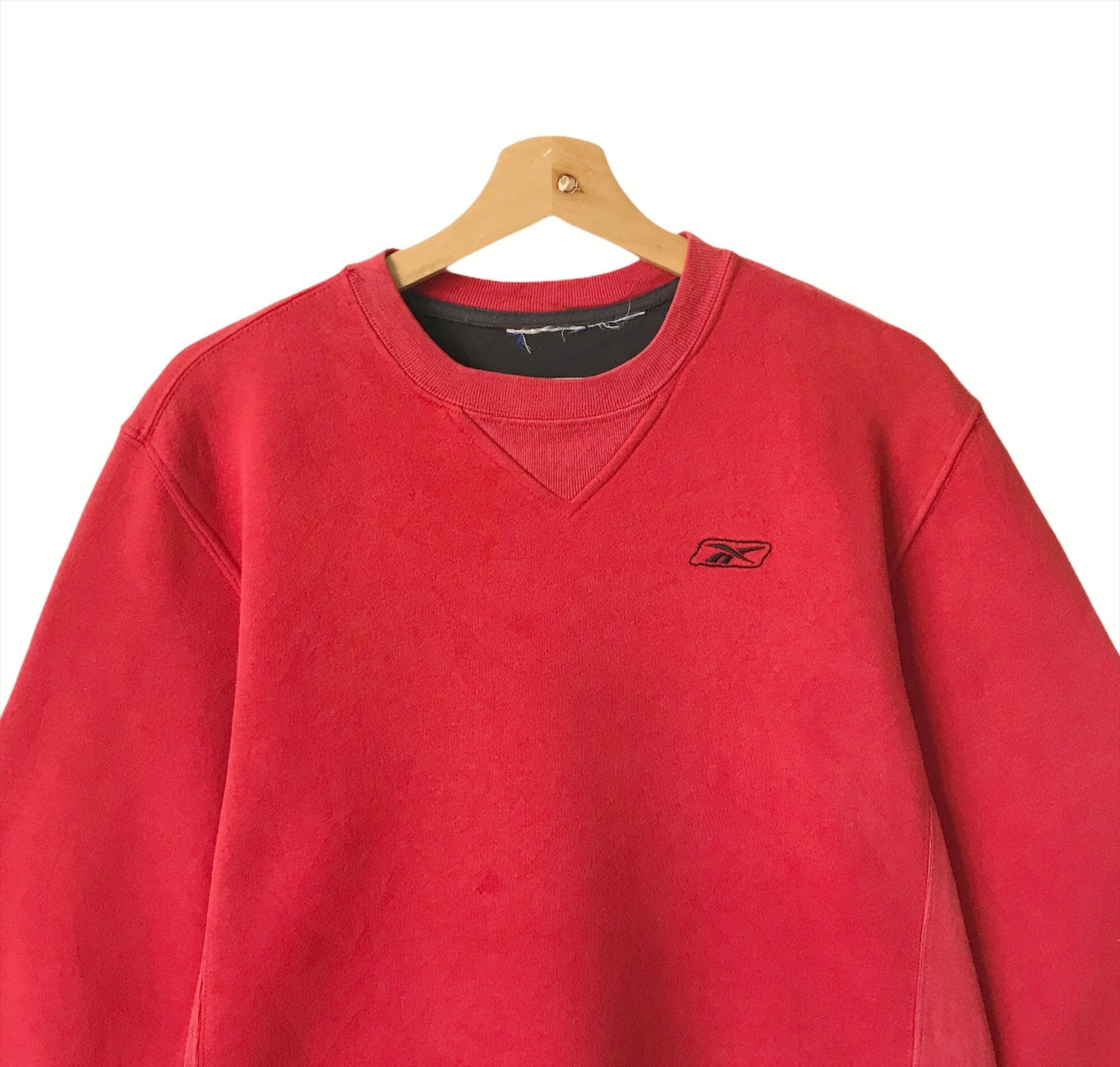 PICK Vintage 90s Reebok Small Logo Crewneck Sweatshirt Reebok Sweater ...