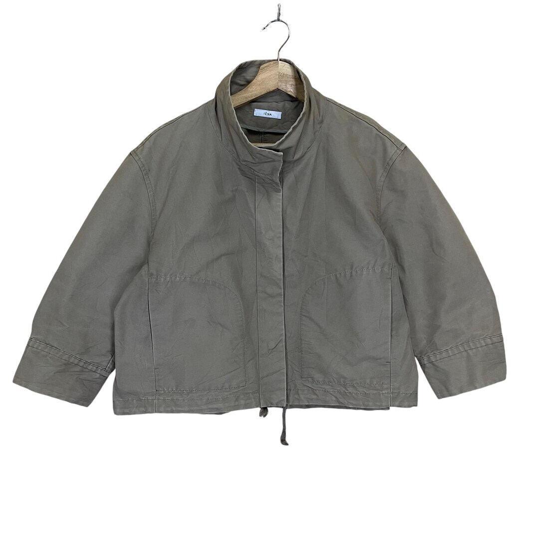 Pick!! Vintage 90s IENA Made in Japan Cropped Snap Button Jacket Size ...