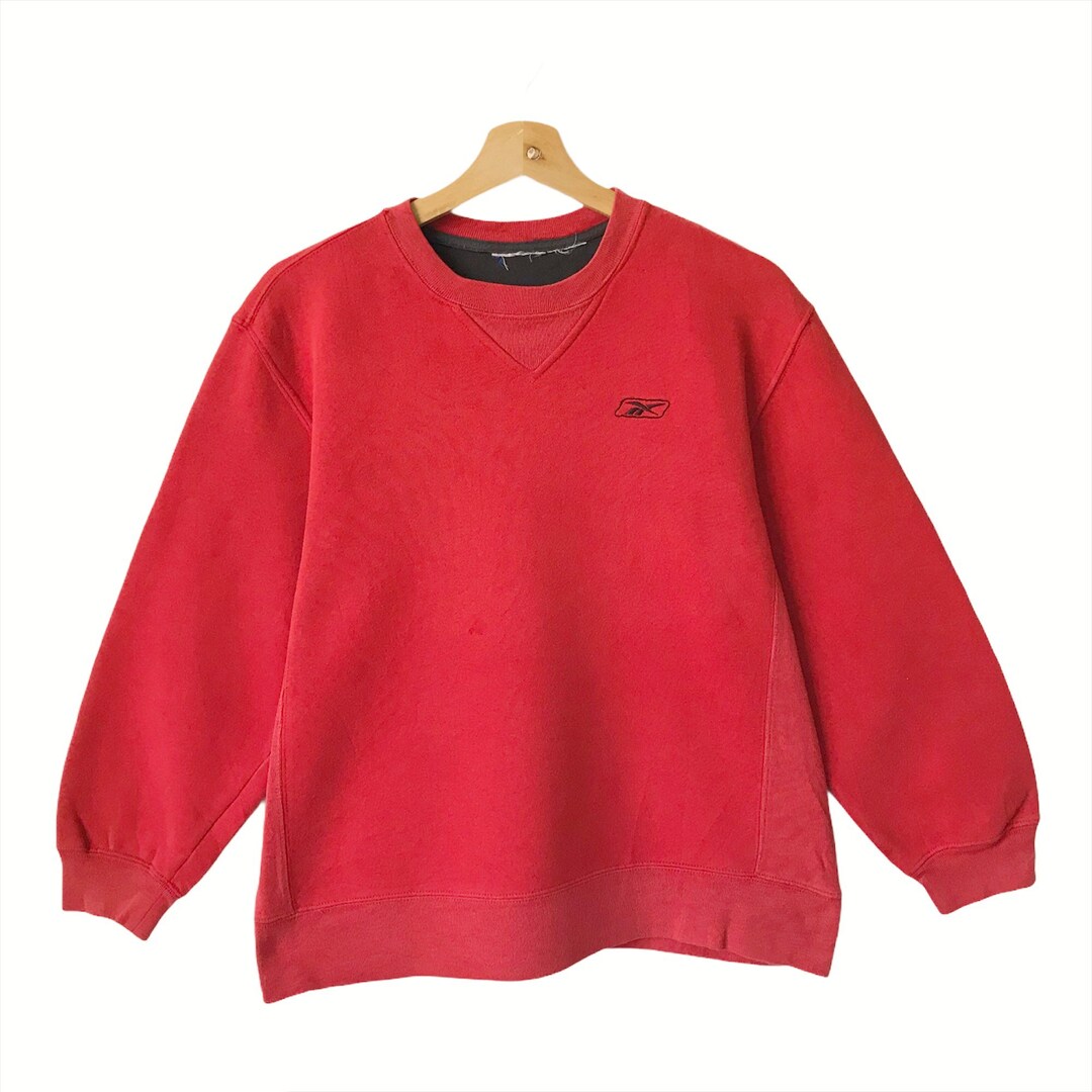 PICK Vintage 90s Reebok Small Logo Crewneck Sweatshirt Reebok Sweater ...