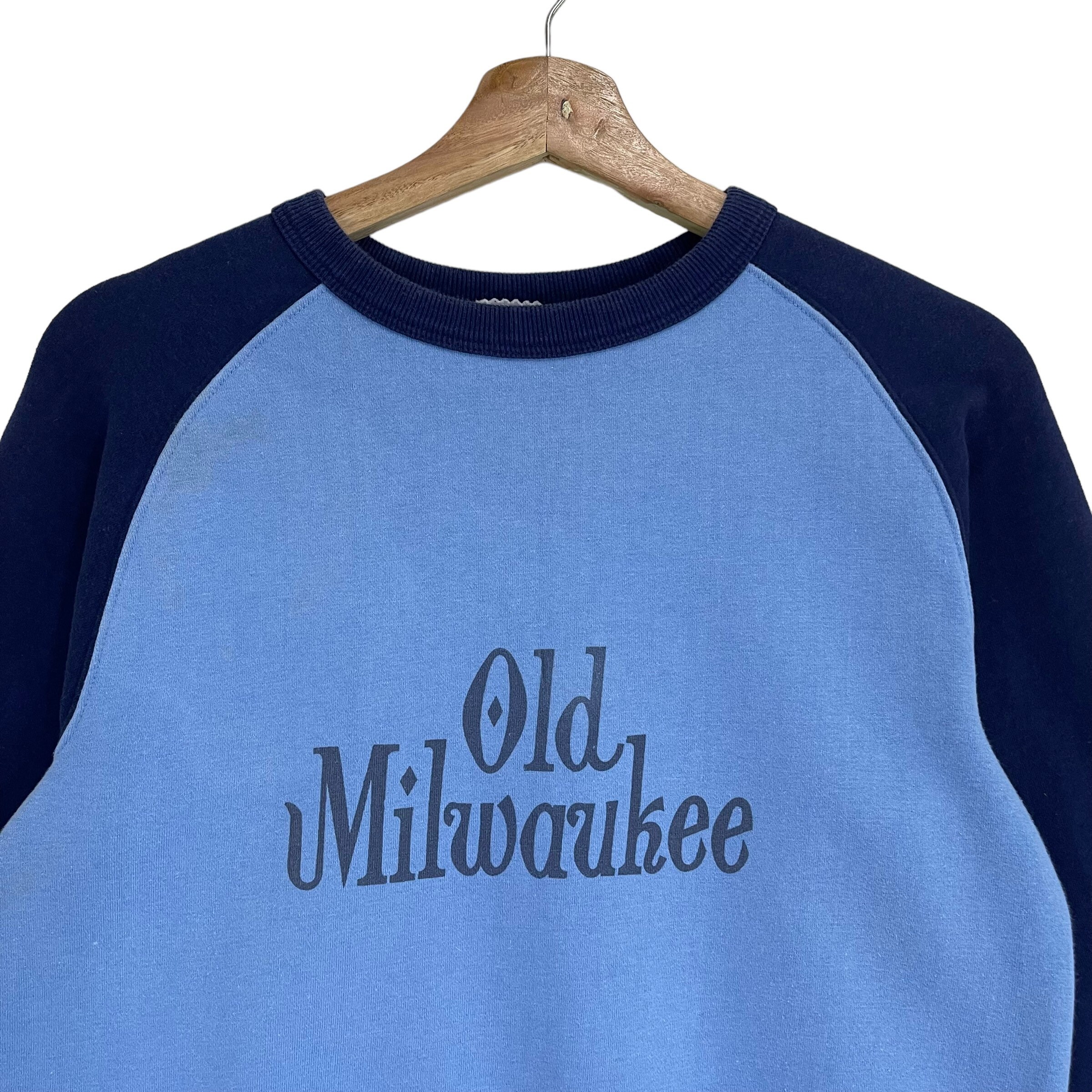PICK Vintage 90s Old Milwaukee Beer Crewneck Sweatshirt Old Milwaukee ...