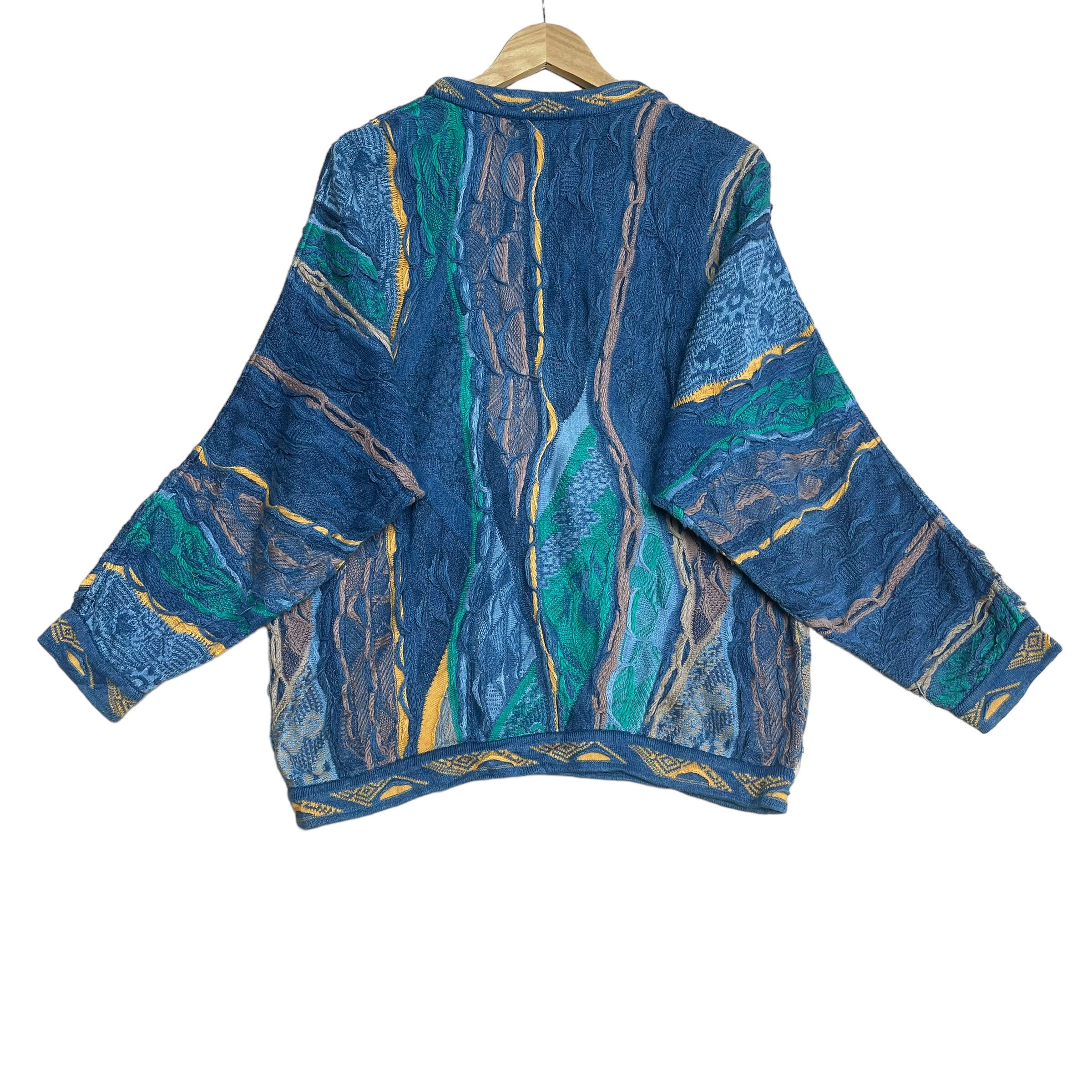 Pick Vintage 90s Coogi Blues Australia Knit Sweater Vintage Coogi Knit ...