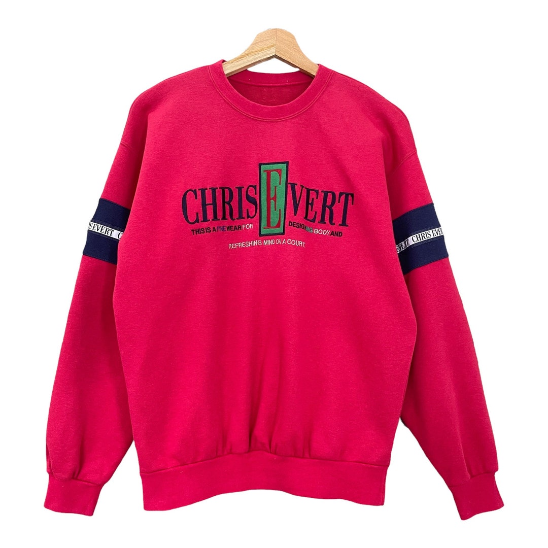 Pick!! Vintage Chris Evert Crewneck Sweatshirt Chris Evert Sweater ...