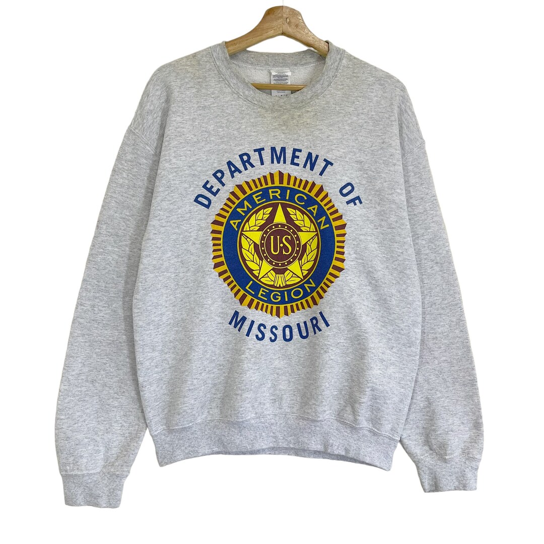 Pick Vintage Department of America Missouri Crewneck Sweatshirt ...