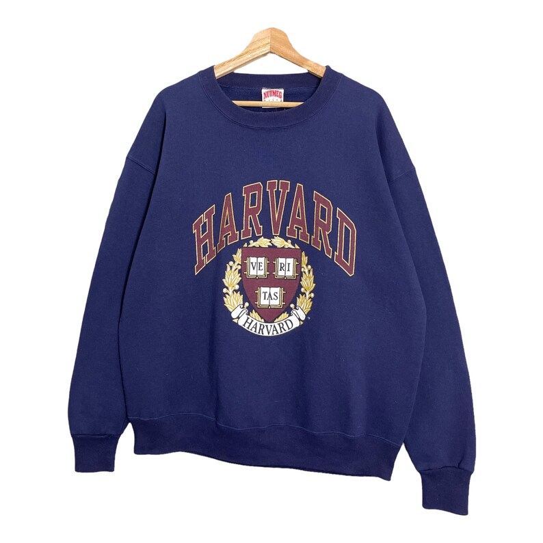 Pick Vintage 90s University of Harvard Crewneck Sweatshirt Harvard ...