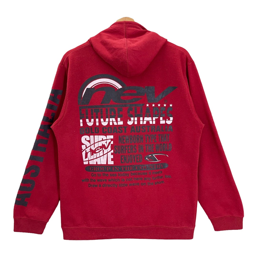 PICK!! Vintage Nev Gold Coast Australia Crewneck Hoodies Nev Surf ...