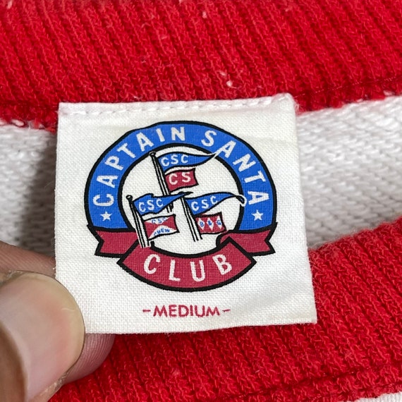 PICK!!Vintage 90’s Captain Santa Big Logo Crewneck Ca… - Gem