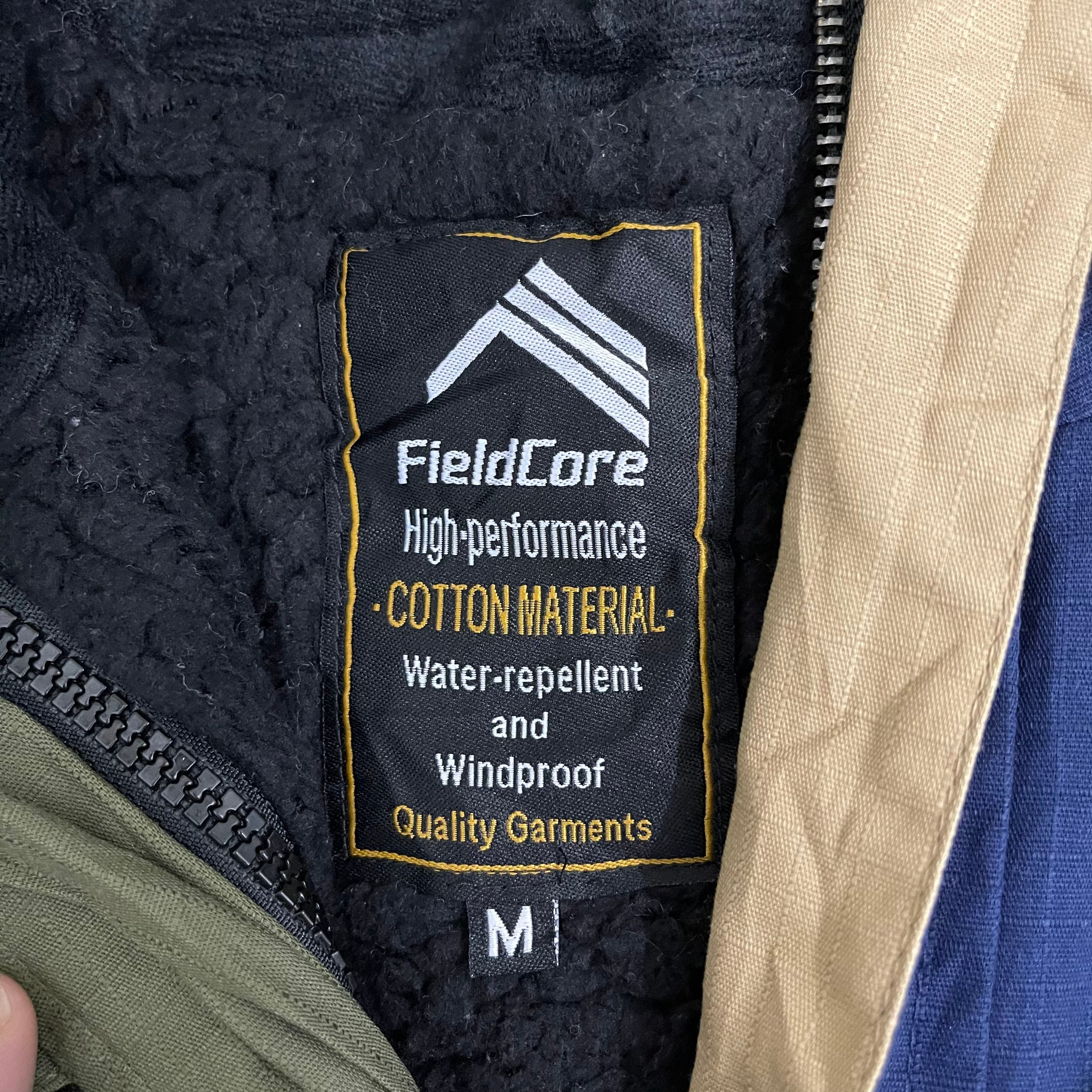 Pick Vintage Fieldcore Colour Block Zipper Jacket Fieldcore - Etsy