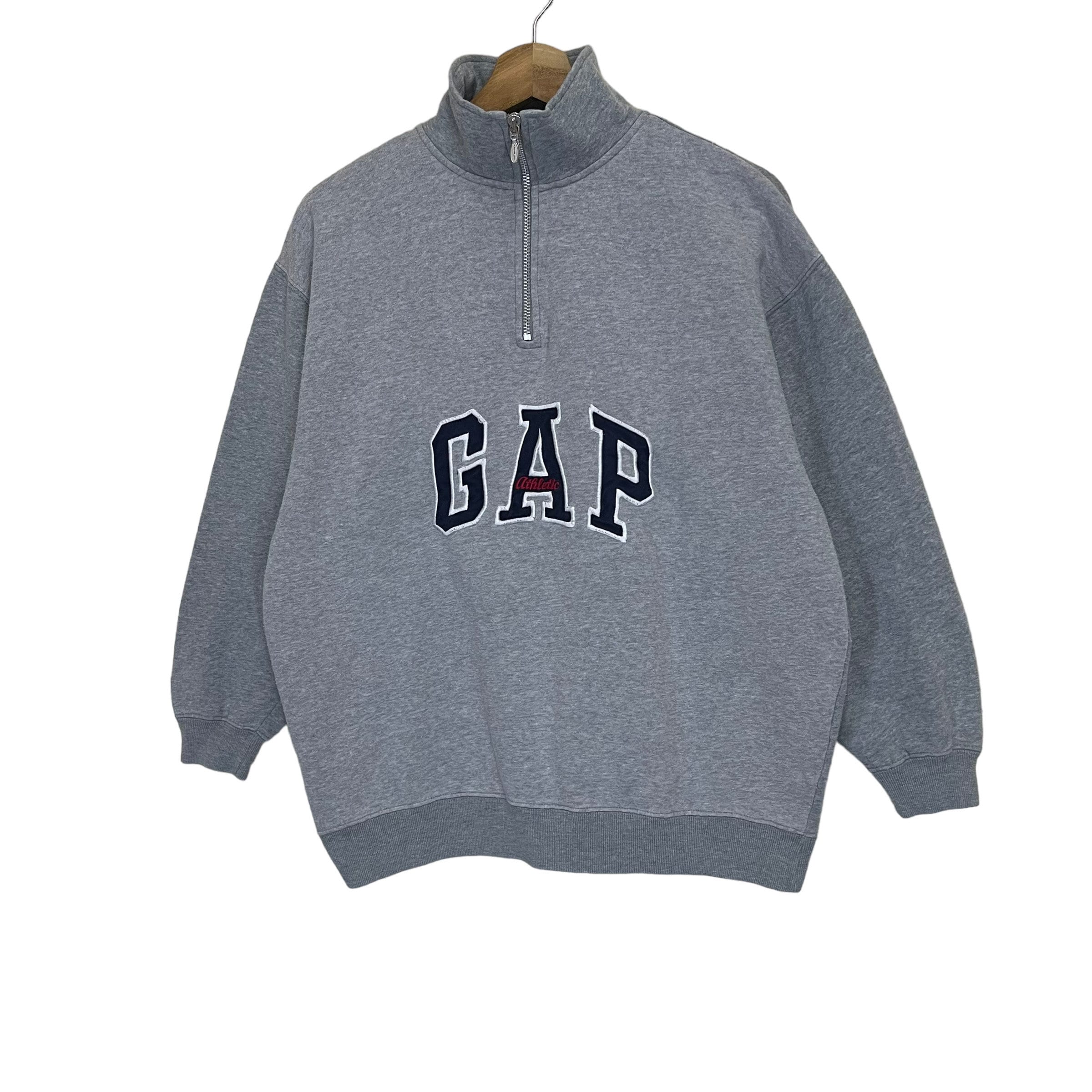Pick!! GAP Halfzip Sweatshirt Gap Sweater Gap Big Logo Pick!! GAP Halfzip Sweatshirt Gap Sweater Gap Big Logo