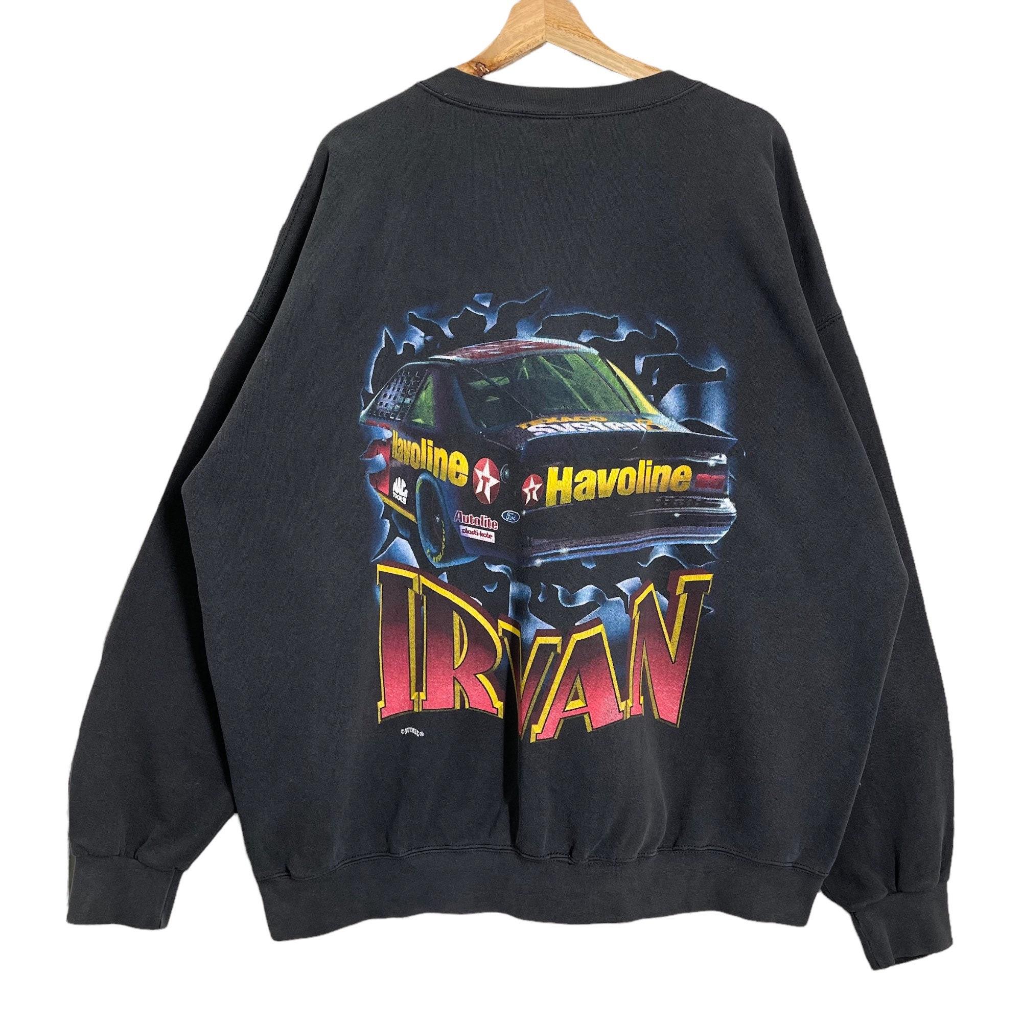 Vintage 90's Nascar Ernie Irvan Big Logo Crewneck - Etsy