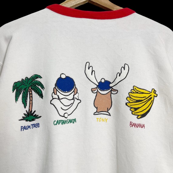 PICK!!Vintage 90’s Captain Santa Big Logo Crewneck Ca… - Gem