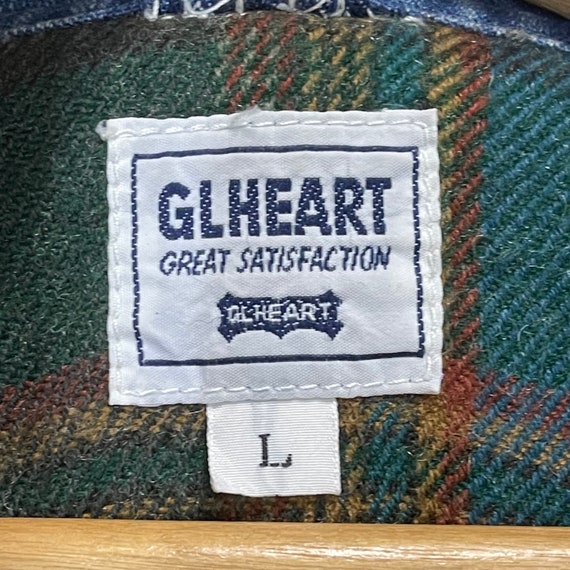 Pick!! Vintage 80s GL HEART Chore Jeans Jacket Gl Hea… - Gem