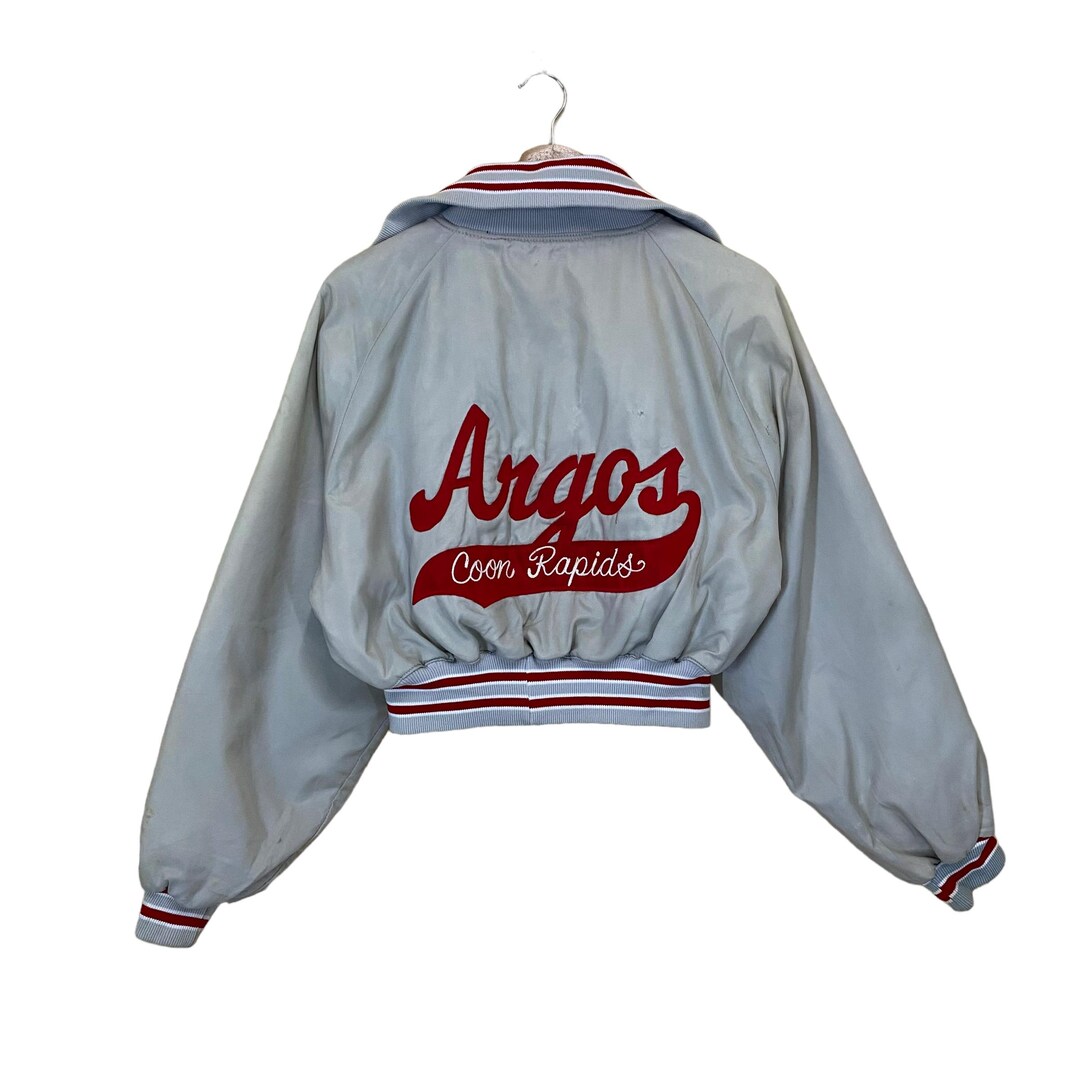 Pick Vintage 90s American Rag Compagnie Cropped Varsity Jacket Size ...