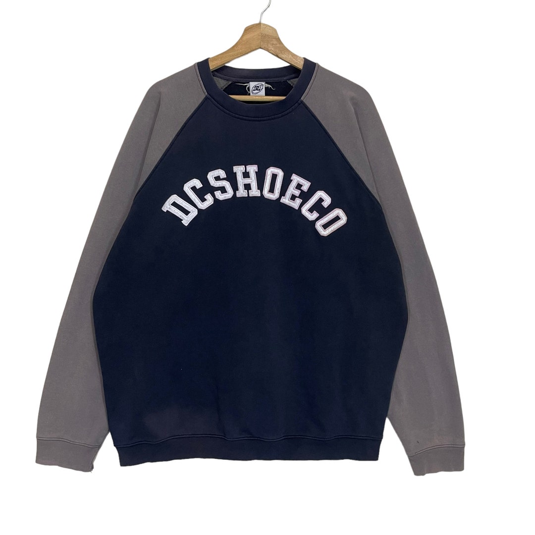 Pick!! Vintage Dc Shoe Co Big Logo Crewneck Sweatshirt Dc Shoe Crewneck ...