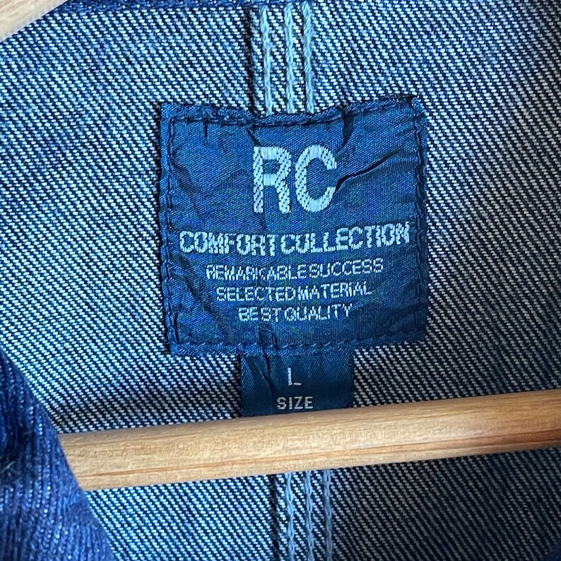 PICK Vintage RC Jeans Chore Trucker Denim Jacket Size L - Etsy
