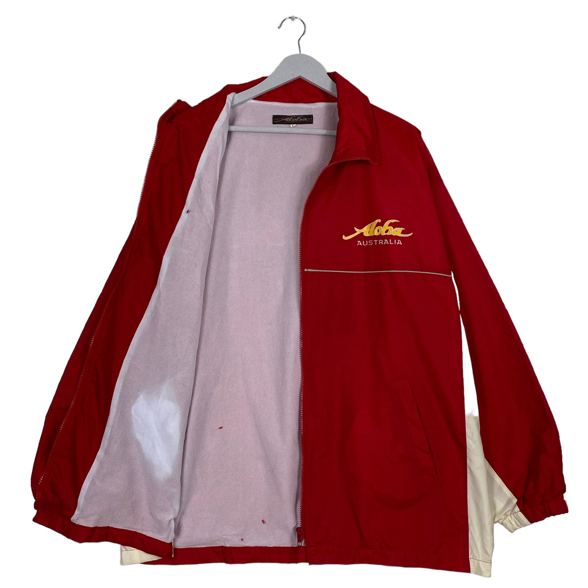 Pick!! Vintage 90s Aloha Australia Light Zipper Jacket Aloha Australia ...