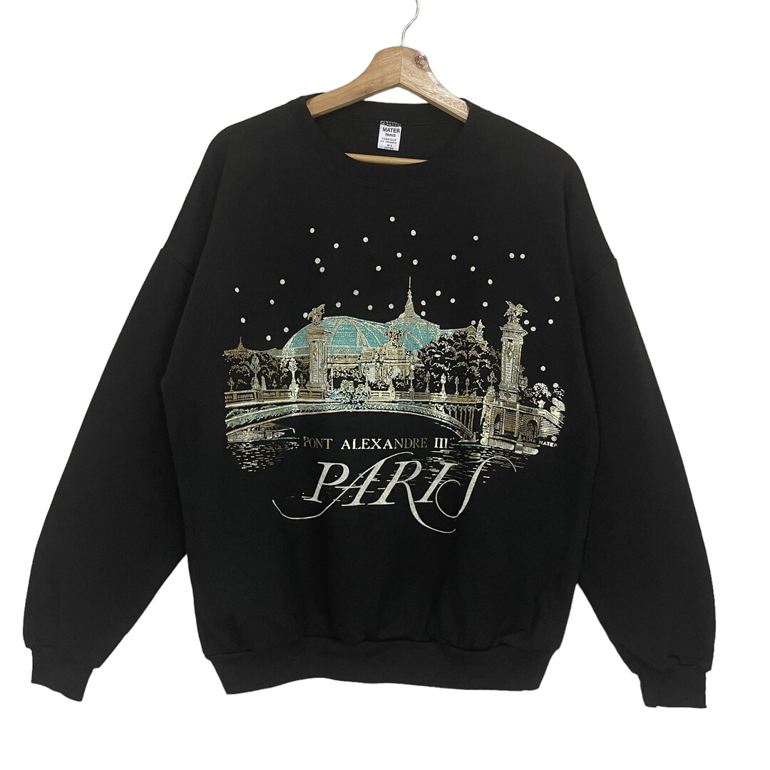 Pick Vintage Pont Alexandre Paris Crewneck Sweatshirt Pont Alexandre Paris Sweater Pont ...