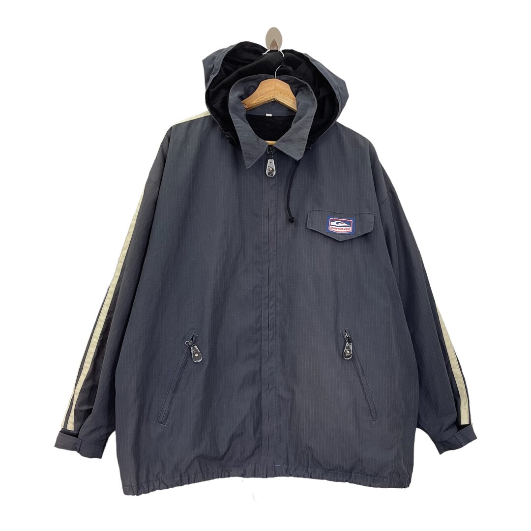 Pick Vintage 90s Quiksilver Small Logo Light Jacket Quiksilver Light ...