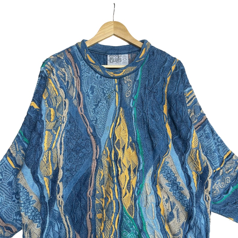 Pick Vintage 90s Coogi Blues Australia Knit Sweater Vintage Coogi Knit ...
