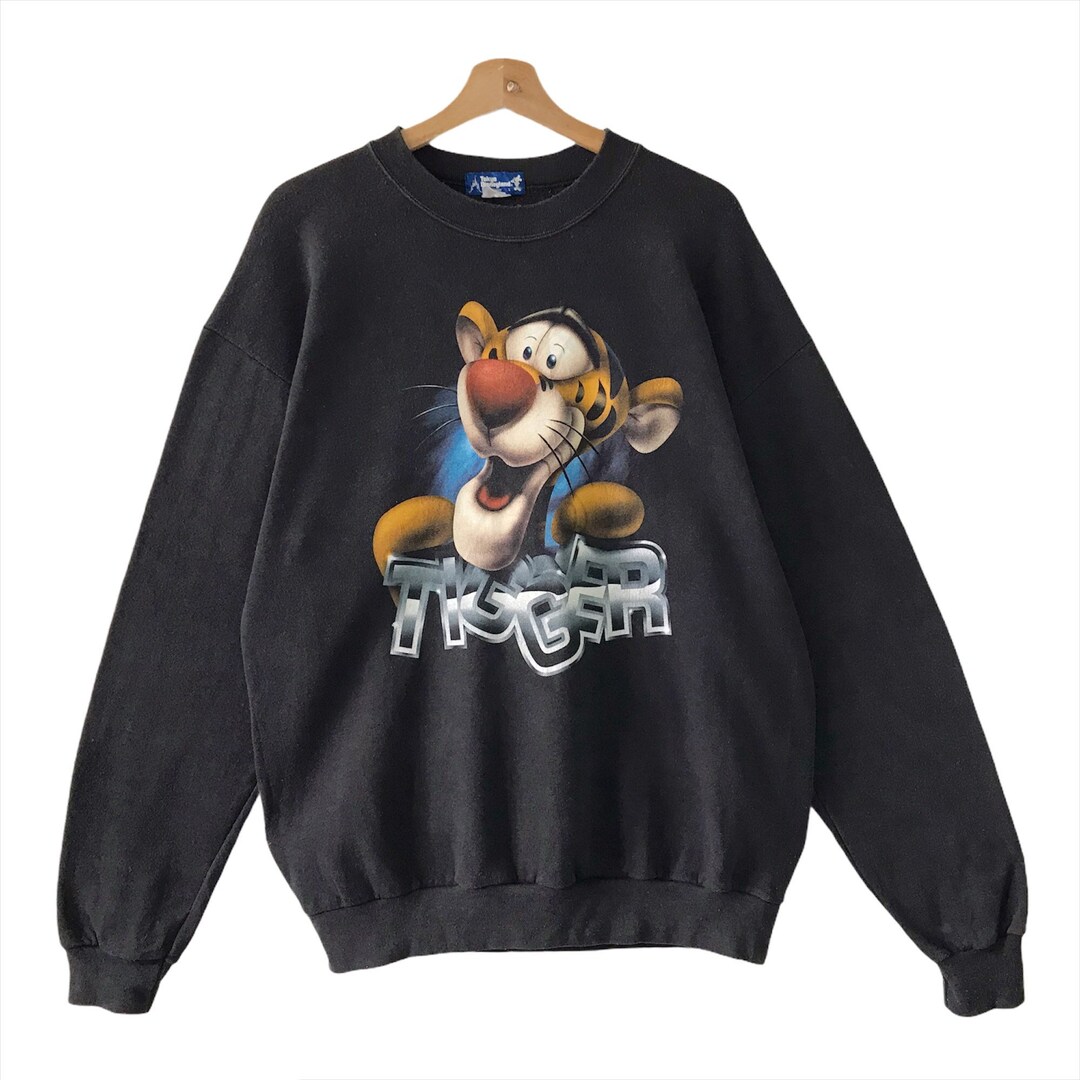 Pick Vintage 90s Tigger Crewneck Sweatshirt Tigger Sweater Tigger Big ...