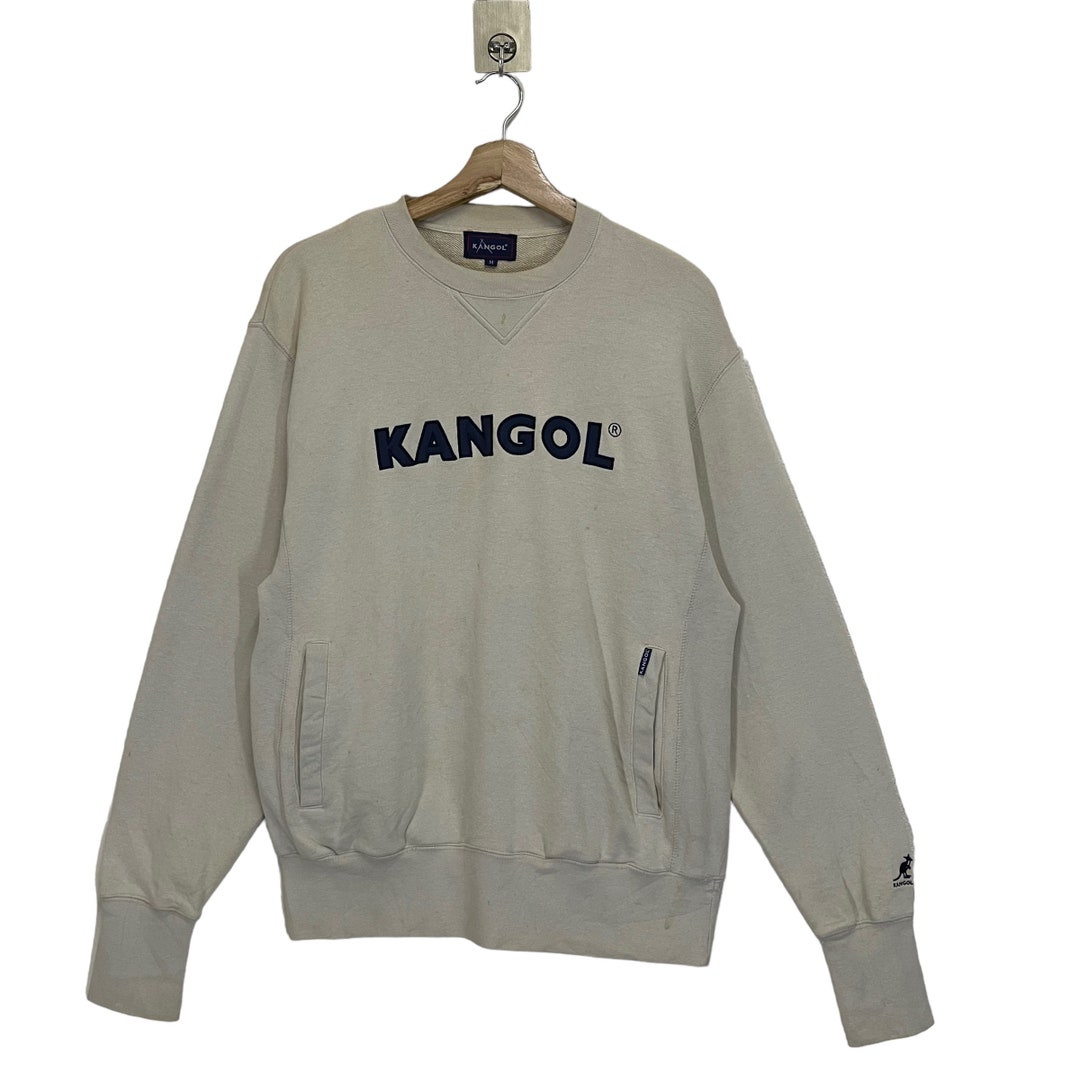 Pick Vintage Kangol Crewneck Sweatshirt Kangol Sweater Kangol Big Logo Embroidered Crewneck ...