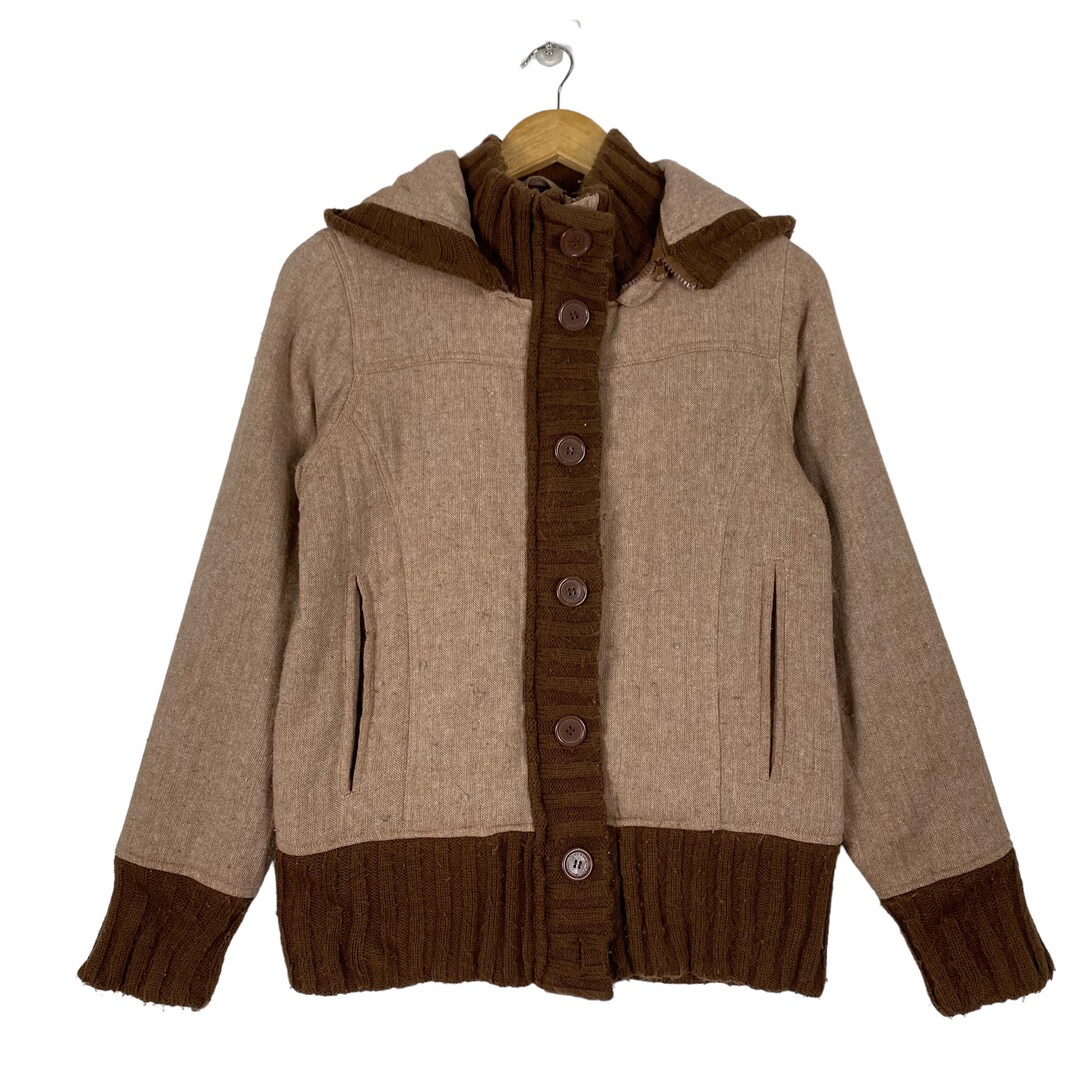 Pick!! Vintage 90s WOOLRICH Button Hoodie Woolrich Plaid Button Varsity ...