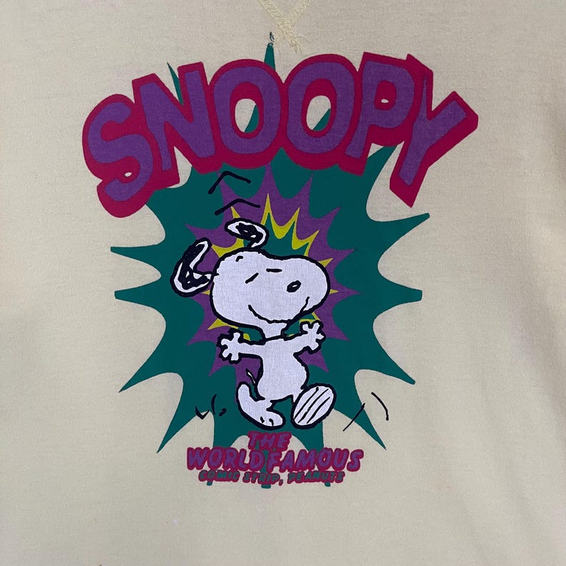 Pick!! Snoopy the World Famous Big Logo Shortsleeve Tee Snoopy Tshirt ...