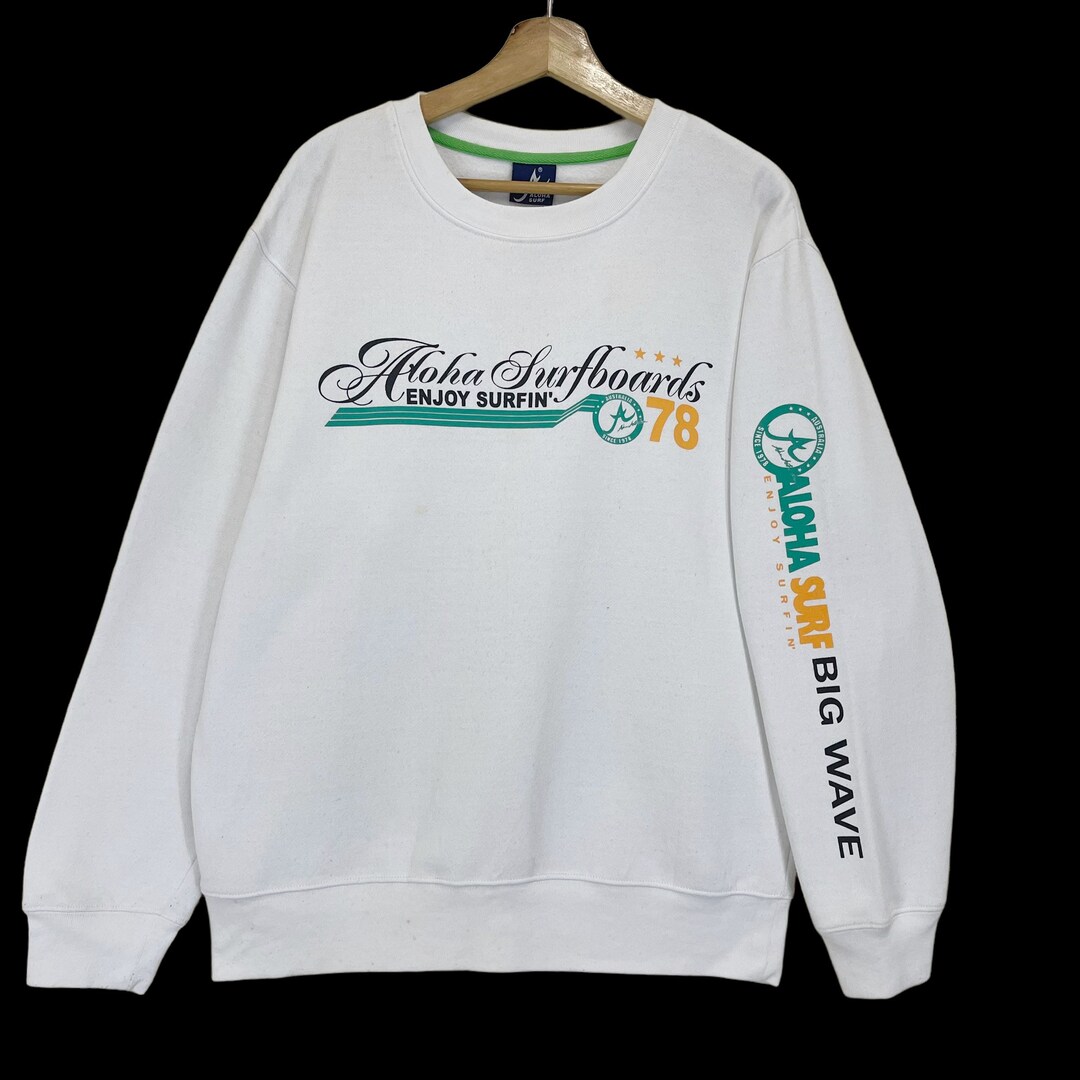 PICK!! Vintage 90s Aloha Surf Australia Crewneck Sweatshirt Aloha Surf ...