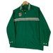 PICK Vintage 80s 7 Eleven Shirt Zipper Workwear Collar Green Colour ...
