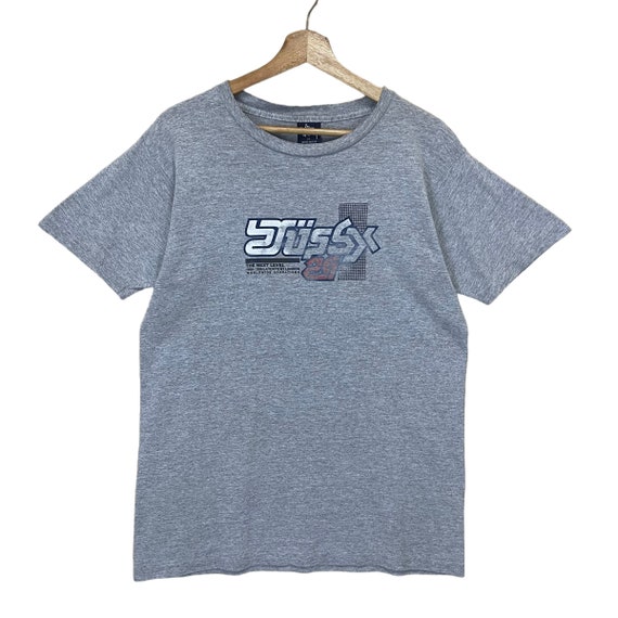 Rare!! Vintage 90s Stussy Worldwide Operation Big Log… - Gem