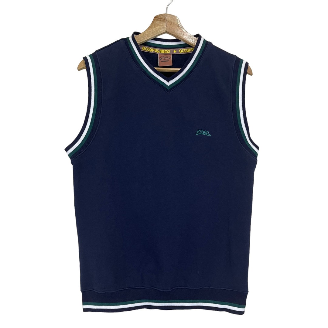 Rare Vintage 90s OCTOPUS ARMY Vneck Vest Octopus Army Vest Octopus Army ...