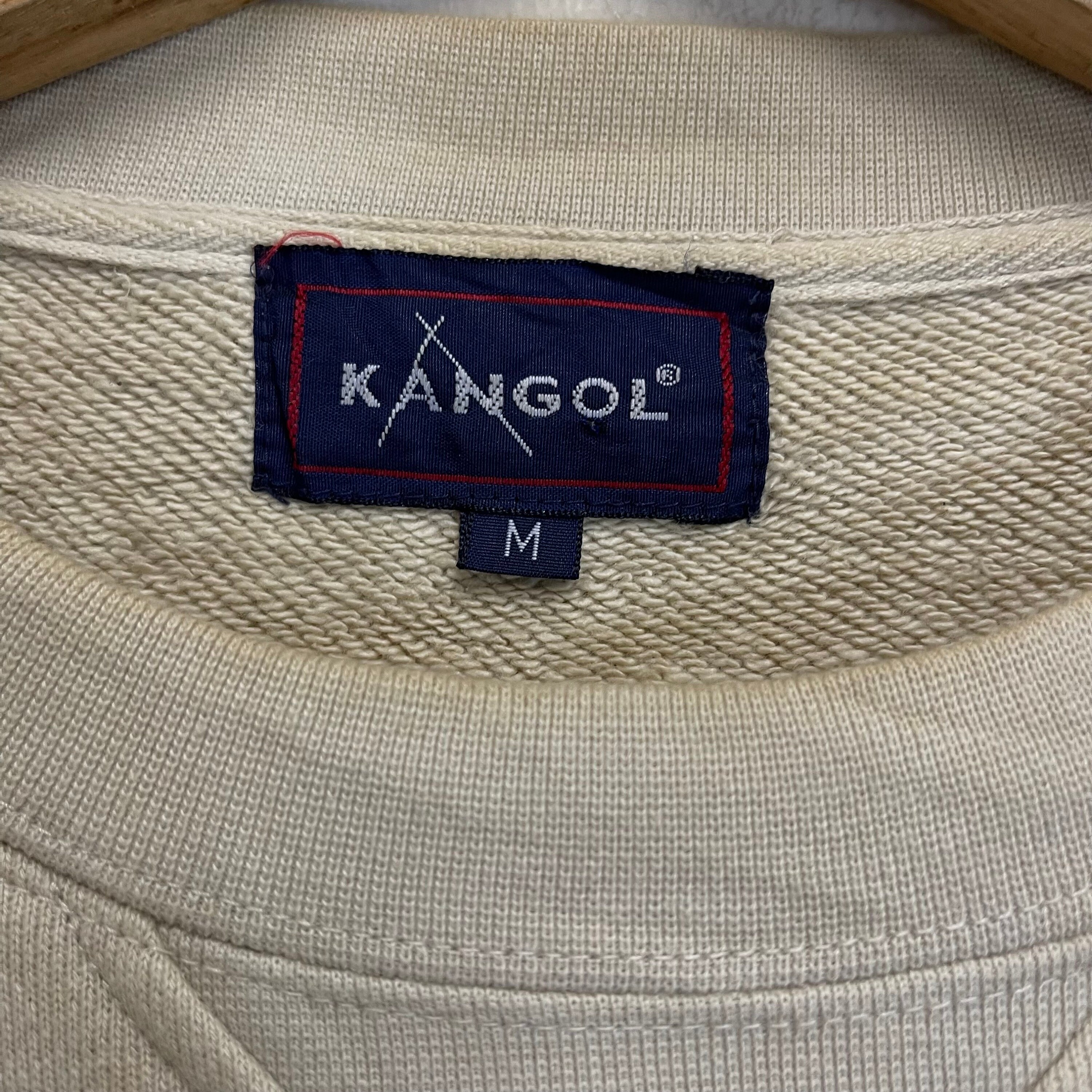 Pick Vintage Kangol Crewneck Sweatshirt Kangol Sweater Kangol Big Logo Embroidered Crewneck ...