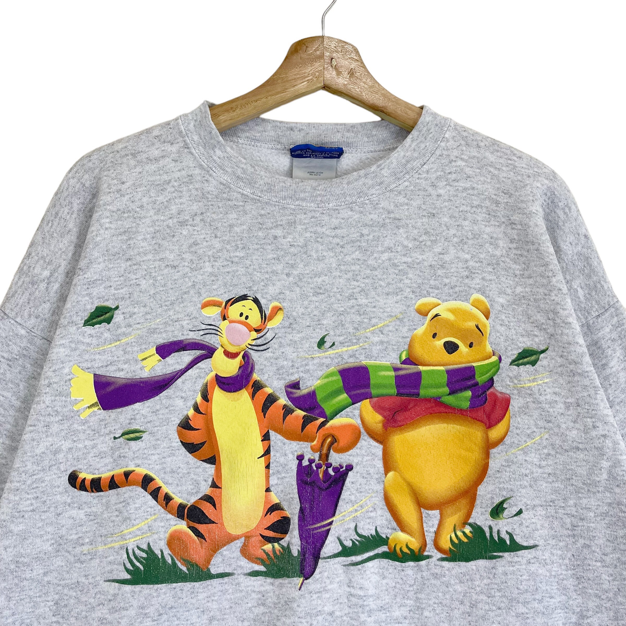Pick Vintage 90s Winnie the Pooh and Tigger Crewneck Sweatshirt Pooh ...