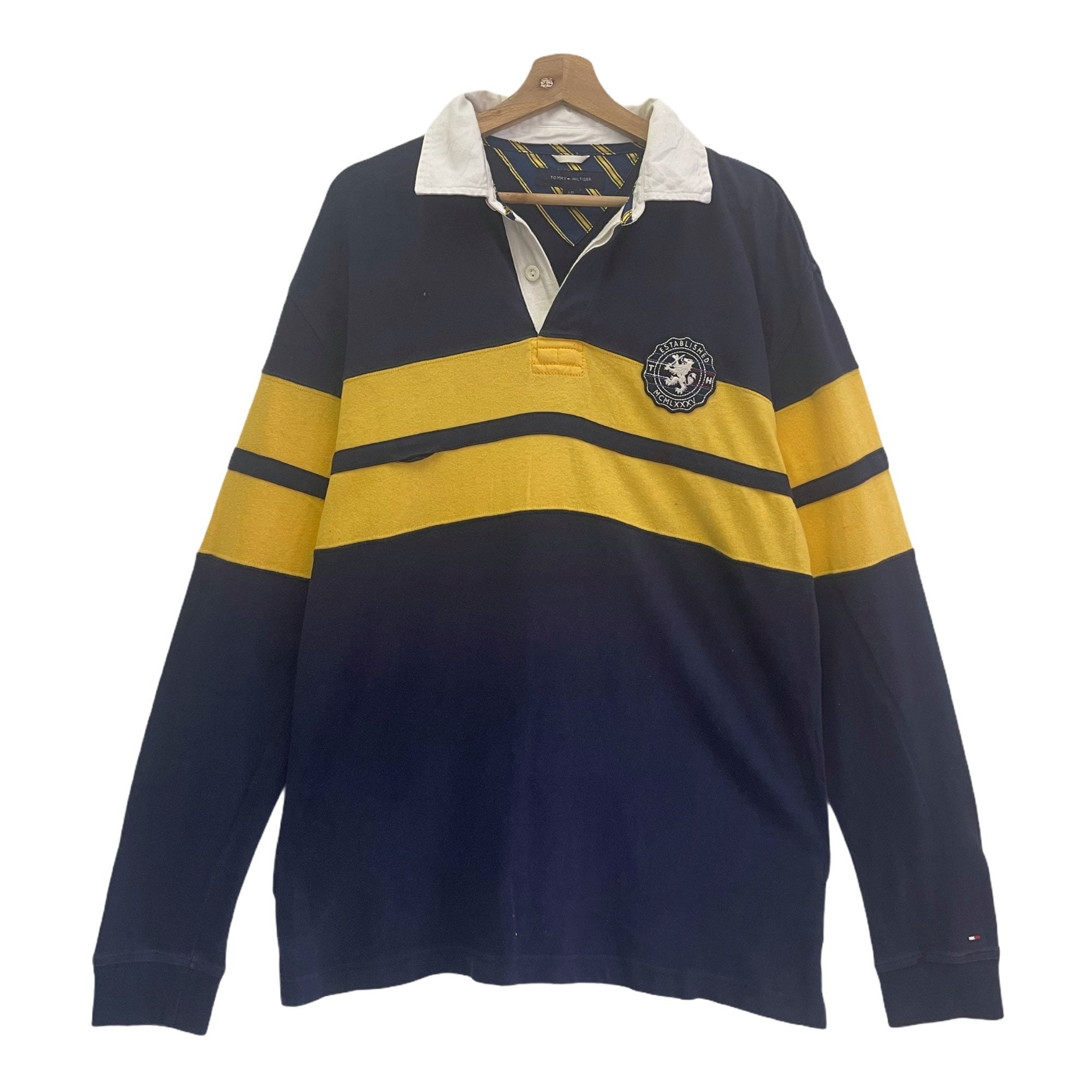 PICK Vintage Tommy Hilfiger Polo Shirt Longsleeve Tommy Hilfiger Big ...