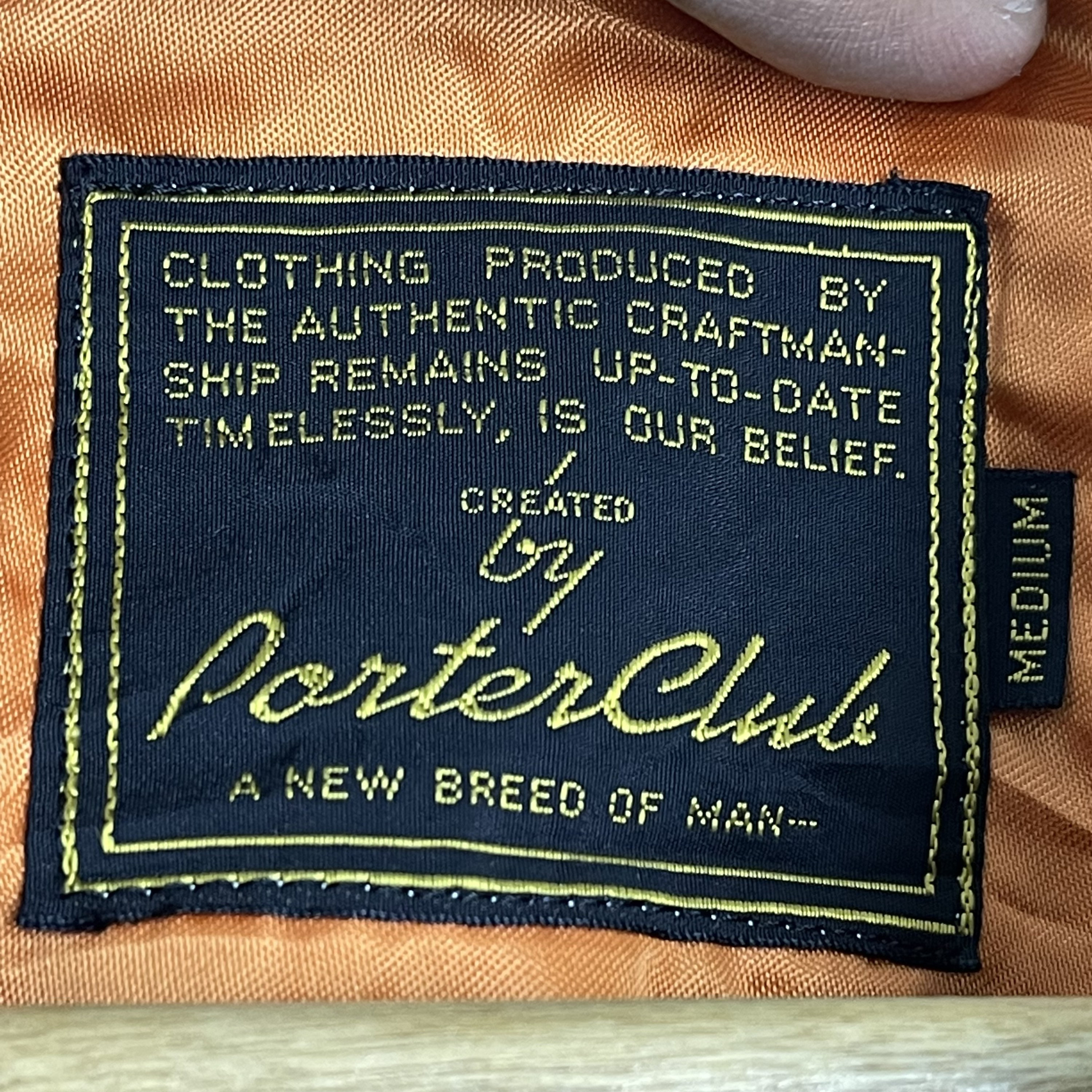 RARE Vintage 90s Porter Club Bomber Jacket Porter Club Wool Varsity ...