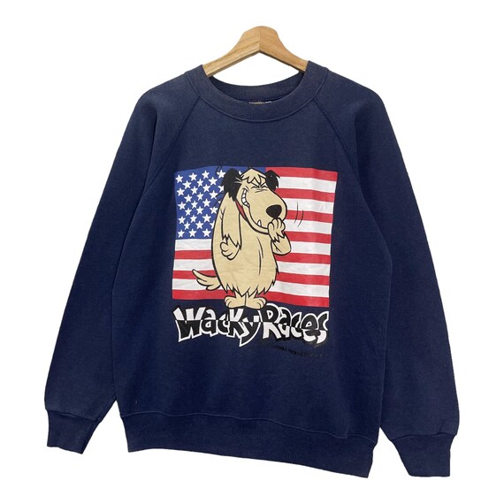 Pick!! Vintage 90s Wacky Races Cartoon Crewneck Sweat… - Gem