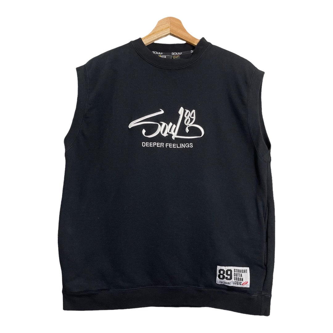 PICK!! Vintage Soul 89 Sleeve Less Sweater Soul 89 Sweater Soul 89 ...