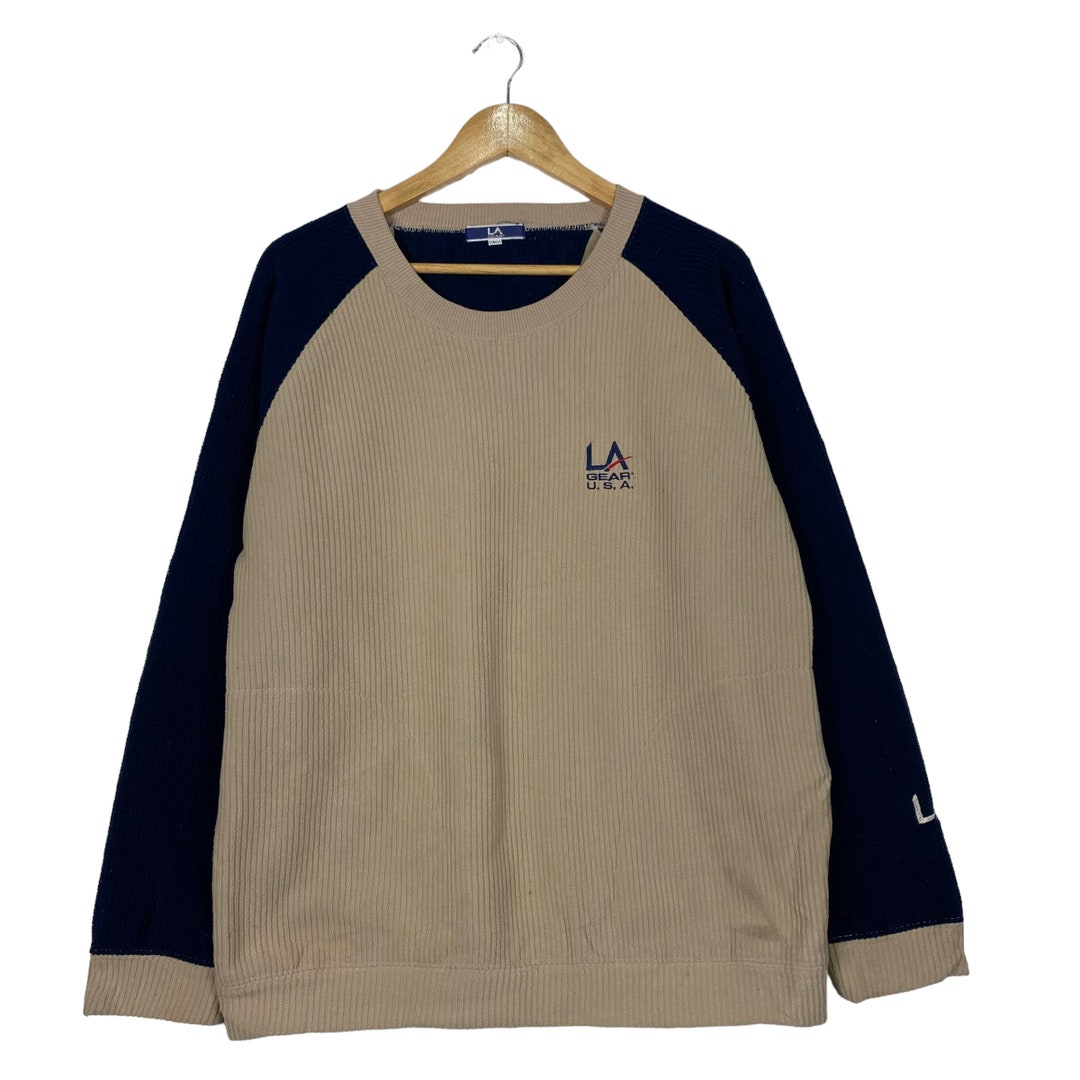 Pick!! Vintage La Gear Sports Small Logo Crewneck Fleece La Gear Sports ...