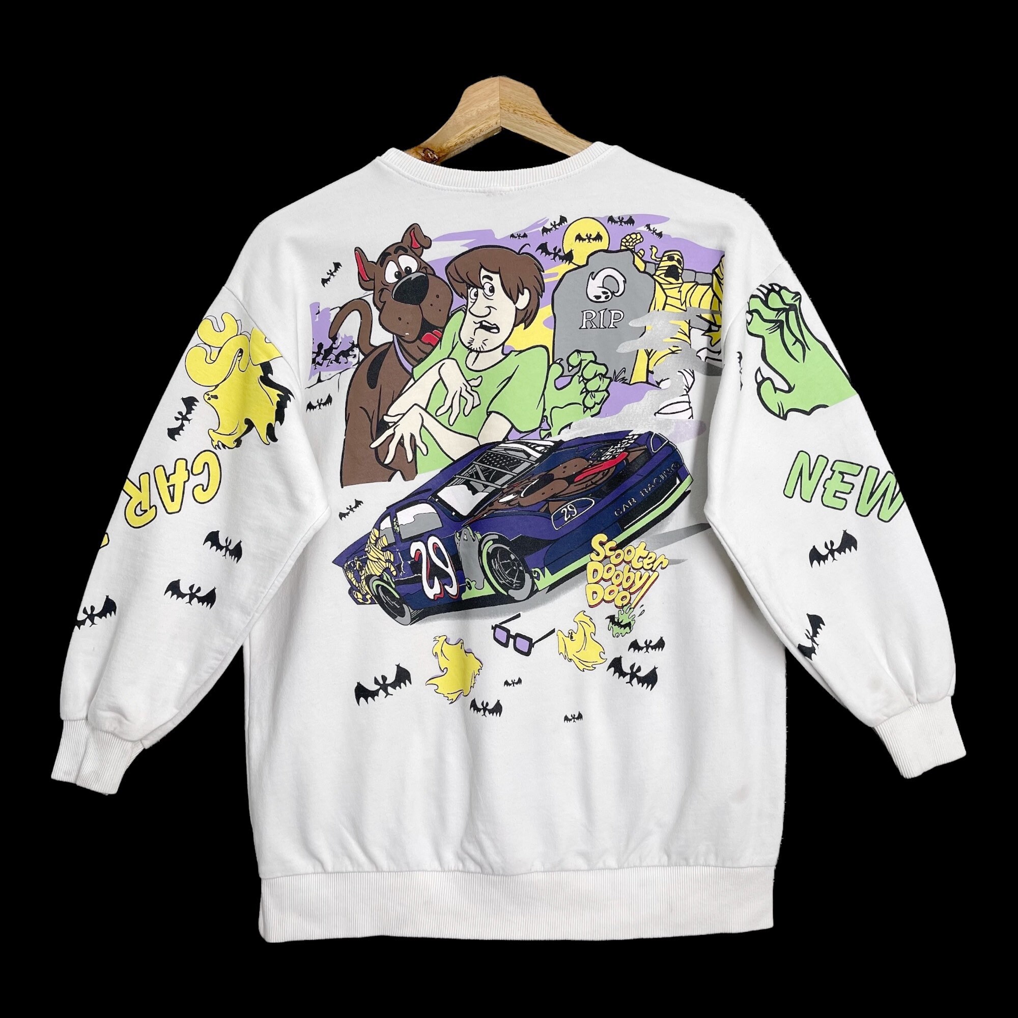 Pick Scooby-doo American Cartoon Crewneck Sweatshirt Scooby Doo Sweater ...