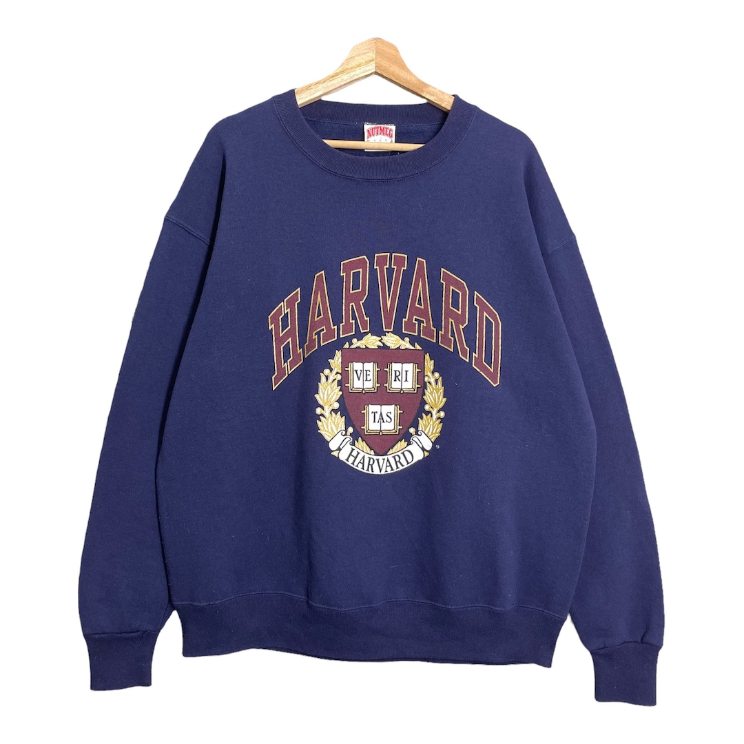 Pick Vintage 90s University of Harvard Crewneck Sweatshirt Harvard Sweater Harvard University ...