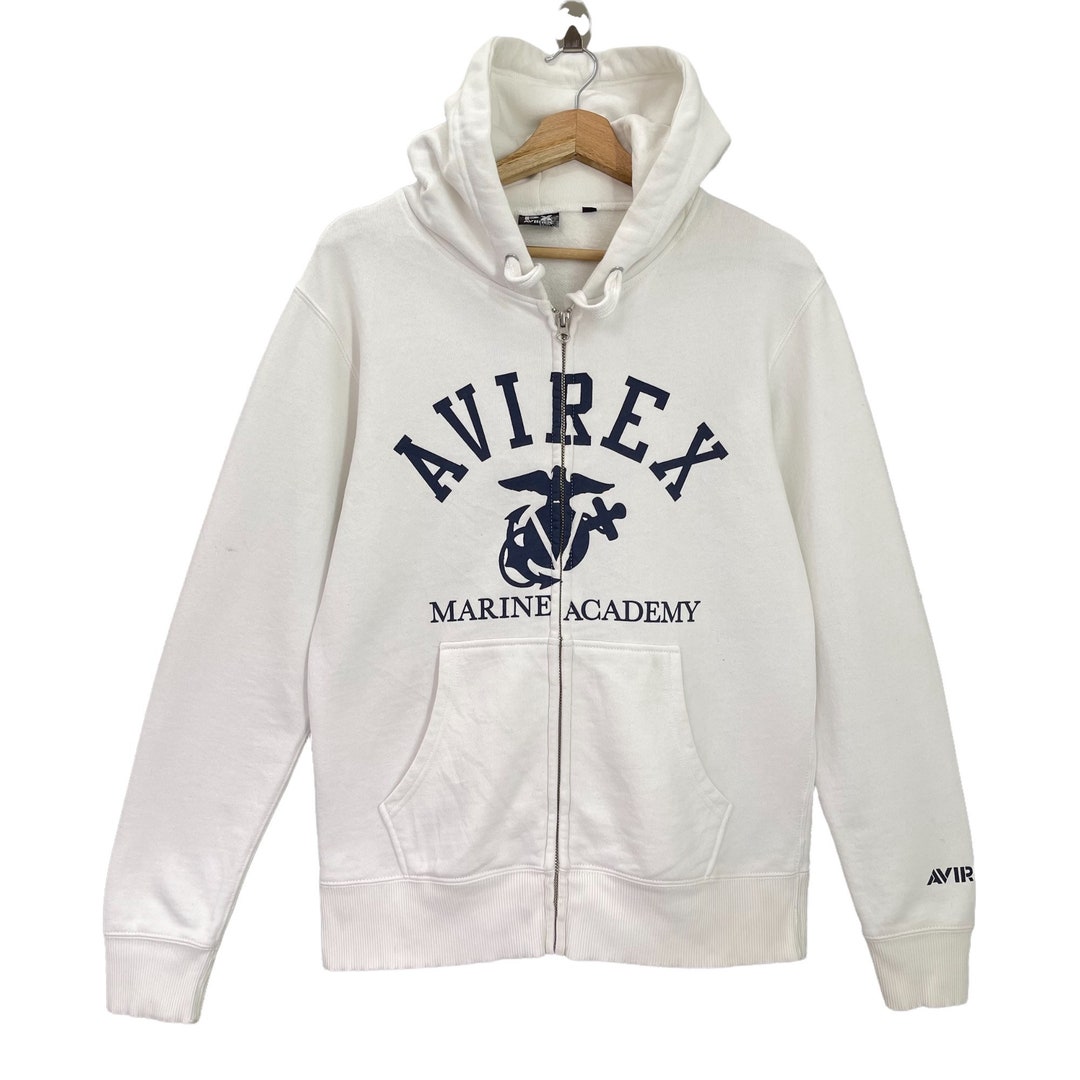 Pick!! Vintage Avirex Usa Zipper Hoodies Avirex Usa Sweater Avirex Usa ...