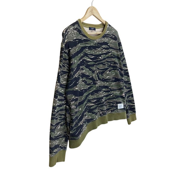 Pick!! Beams Hearts Tiger Stripe Design Crewneck Swea… - Gem