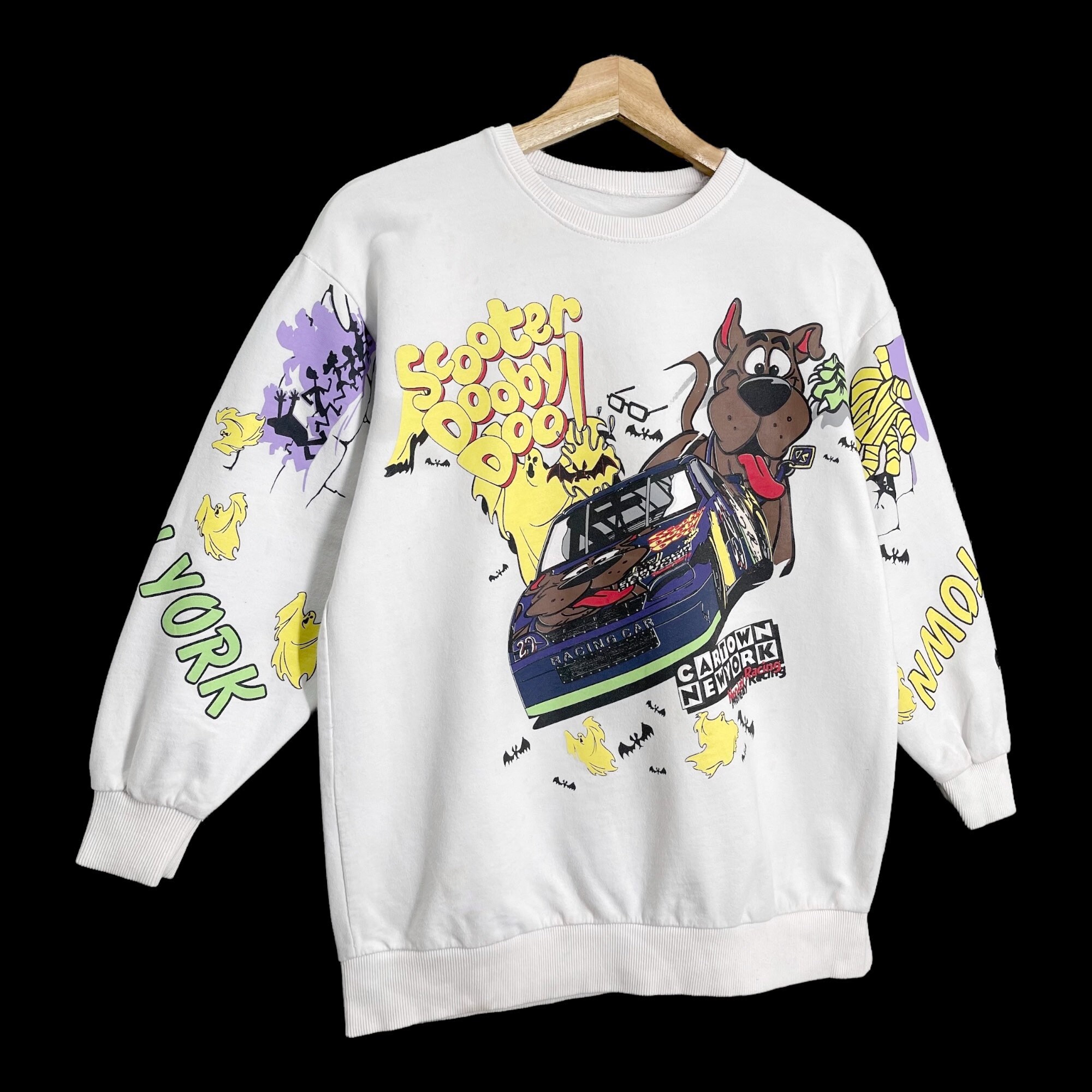Pick Scooby-doo American Cartoon Crewneck Sweatshirt Scooby Doo Sweater ...