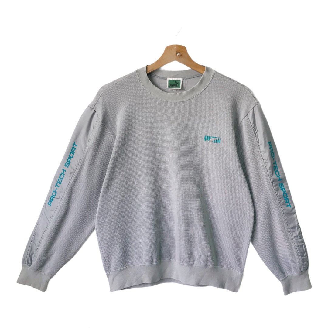 PICK Vintage 90s Puma Pro-tech Sport Crewneck Sweatshirt Puma Sweater ...