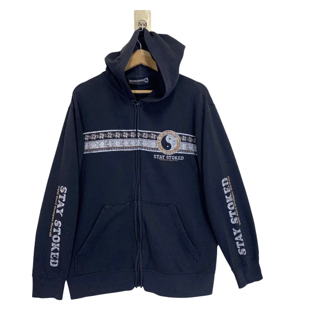 PICK Vintage Tnc Hawaii Surf Design Big Logo Zipper Hoodies - Etsy