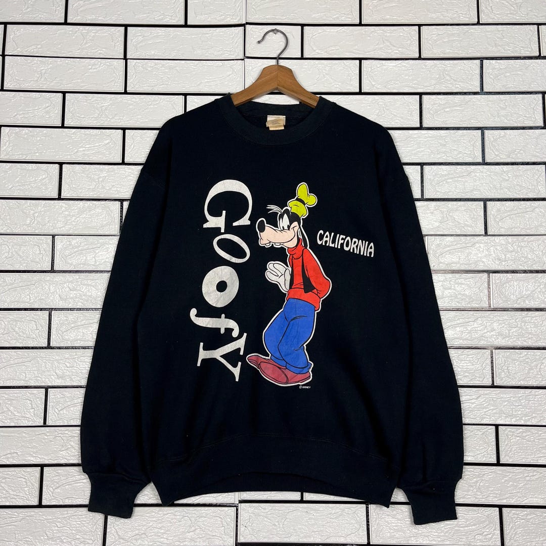 Vintage 90s Goofy California Big Logo Crewneck Sweatshirt Goofy ...