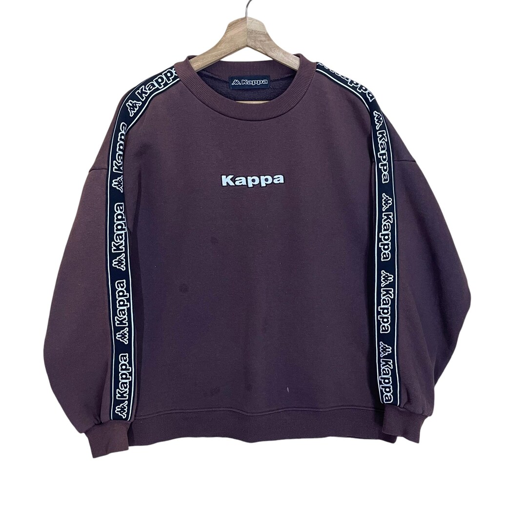 Pick!! Vintage Kappa Centre Logo Crewneck Sweatshirt Kappa Sweater ...
