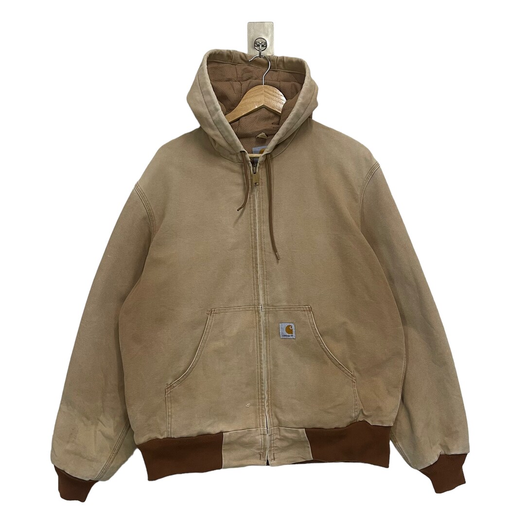 RARE Vintage 90s Carhartt Heavy Weight Made in USA Zipper Hoodies ...