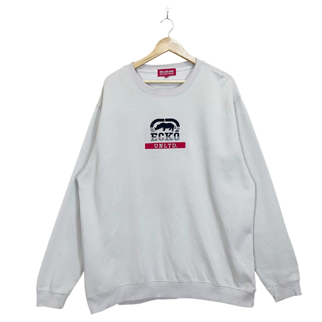 Pick!! Vintage 90’s Ecko Unltd Big Logo Crewneck Sweatshirt Ecko Unltd Sweater Ecko Unltd Big ...