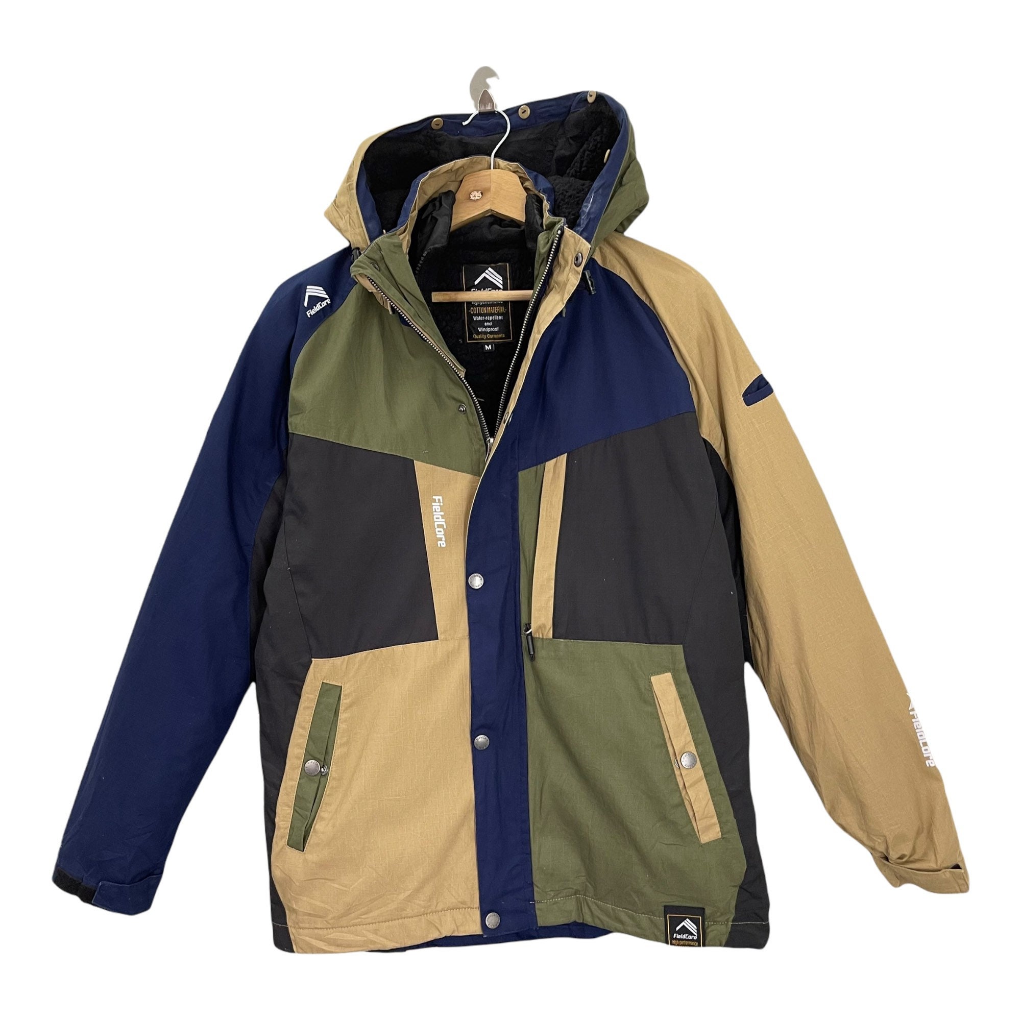 Pick Vintage Fieldcore Colour Block Zipper Jacket Fieldcore - Etsy