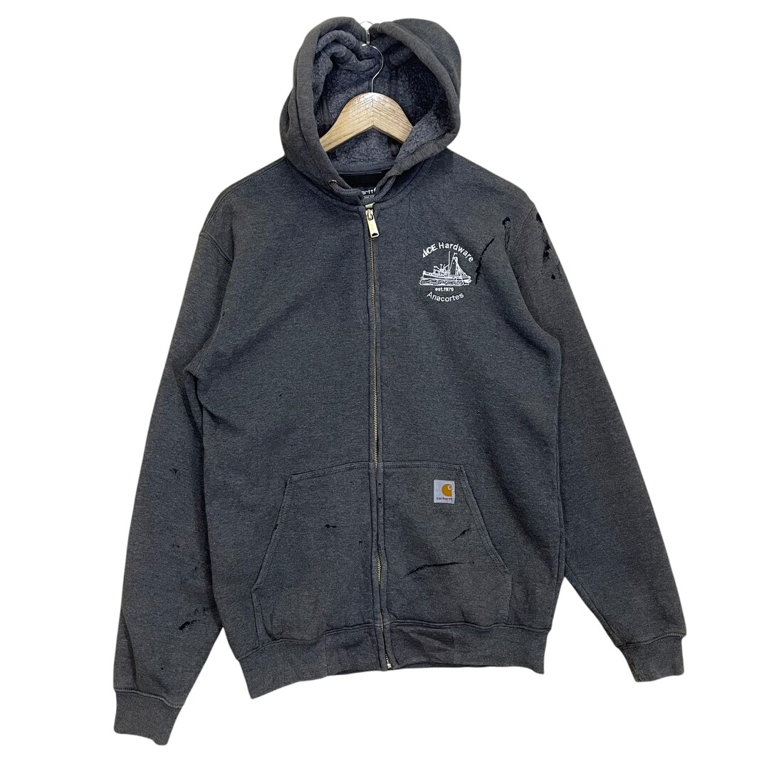 Pick!! Carhartt Ace Hardware Anacortes Small Logo Zipper Hoodie ...